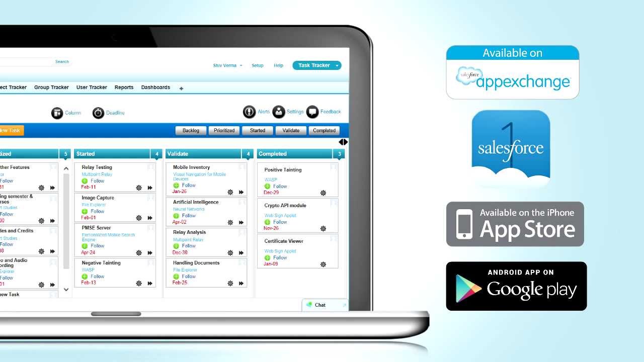 Task Tracker PRO for Salesforce.com and Salesforce1 Mobile - YouTube