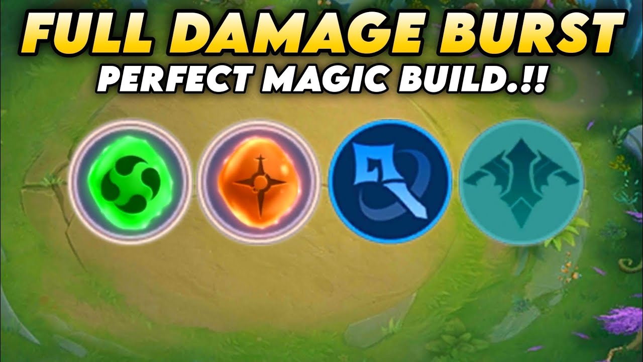 PERFECT MAGIC BUILD.!! FULL BURST.!! MAGIC CHESS MOBILE LEGENDS - YouTube