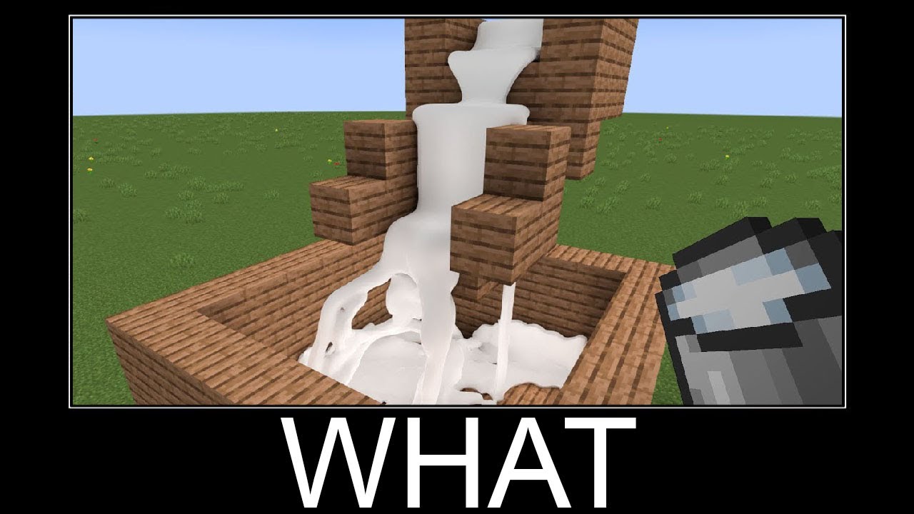 Minecraft realistic wait what meme, Lava, Water, Slime #1551 - YouTube