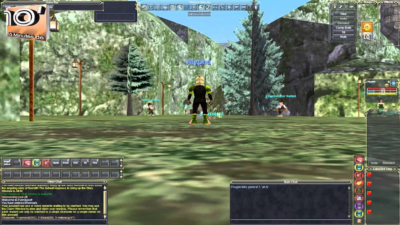 10 minutes de: Everquest [Gameplay FR] - YouTube