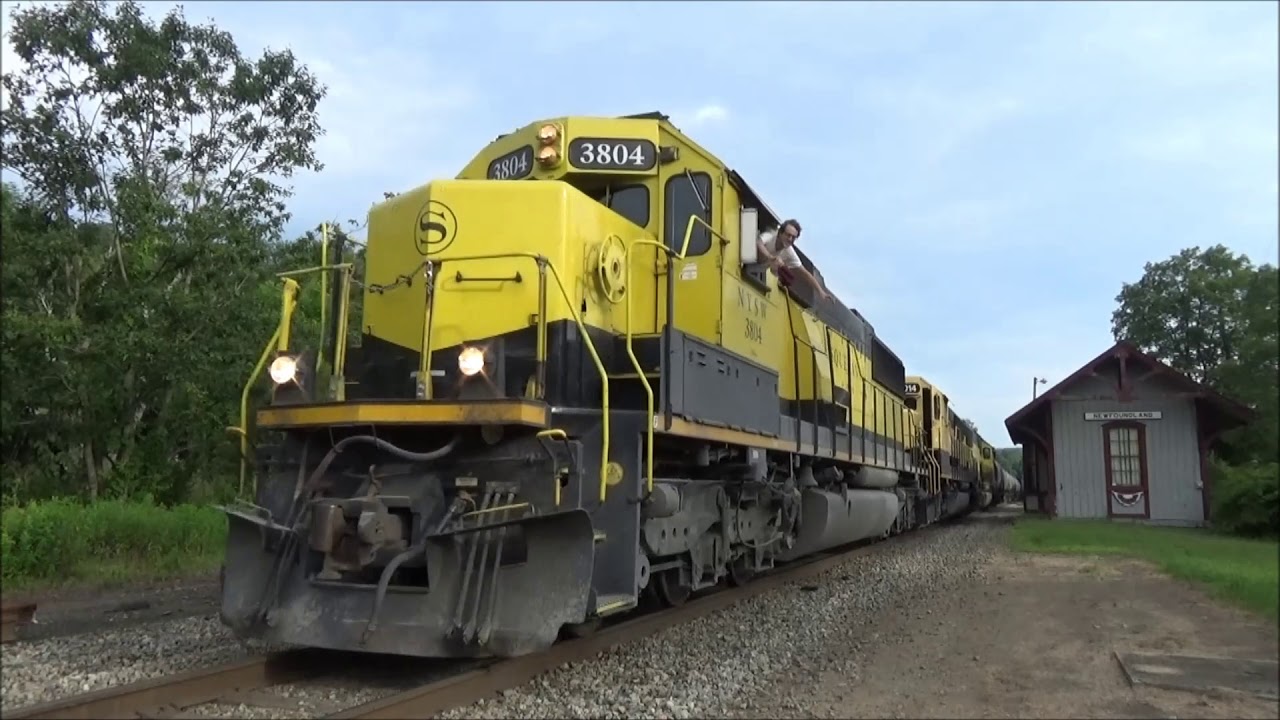 NYSW (5/22-8/13 2019) CSX, GMTX, P&W/VRS, NS, SD60, SD33ECO, GP40-2 ...