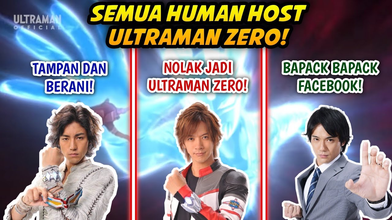 TUKANG NUMPANG LEWAT! - Bahas Semua Human Host Ultraman Zero - YouTube