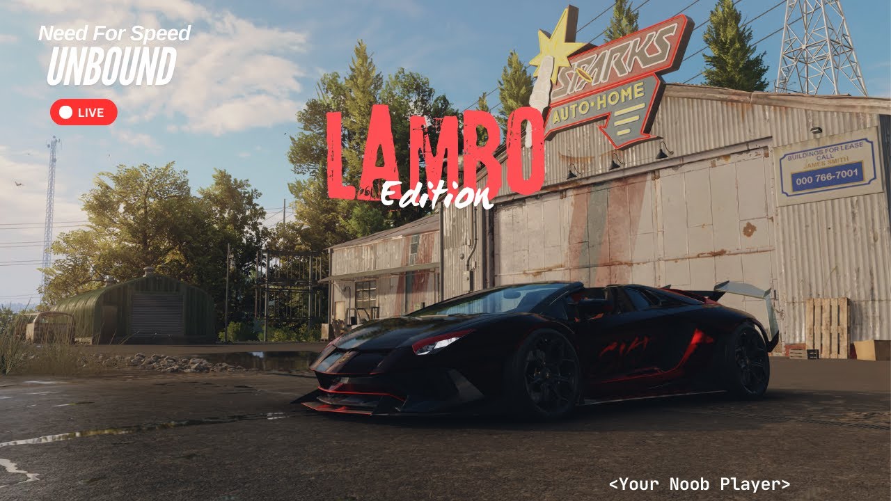 Live: NFS Unbound Gameplay | LAMBO Edition + Epic Online Races! - YouTube