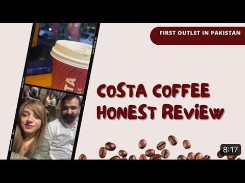 Costa Coffee Honest Review Vlog @aryanmodey1232 Karachi Launch #coffee ...