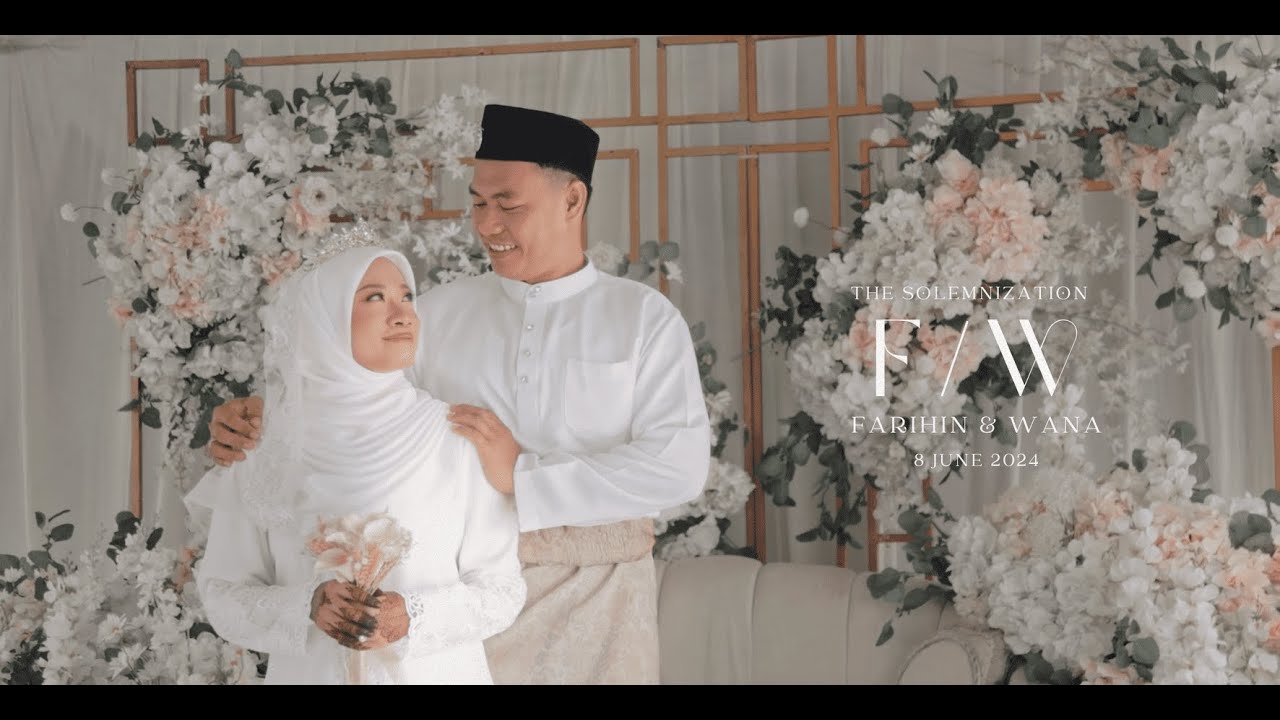 The Solemnization Wana & Farihin | Malay Wedding Cinematic | Canon R8 ...