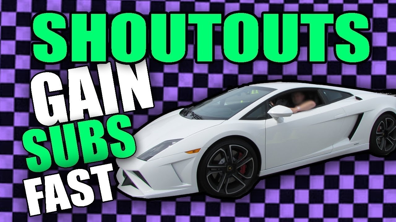 SHOUTOUT LIVE STREAM | AUTO SHOUTOUT WALL | SUB COUNT & AD SHOUTOUT ...