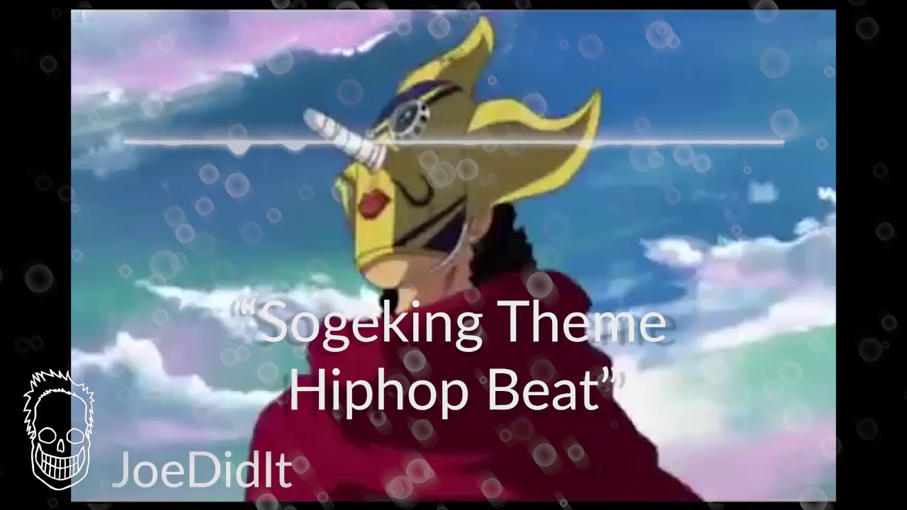 JoeDidIt - "Sogeking Theme" sampled for a Hiphop/Trap Beat - YouTube