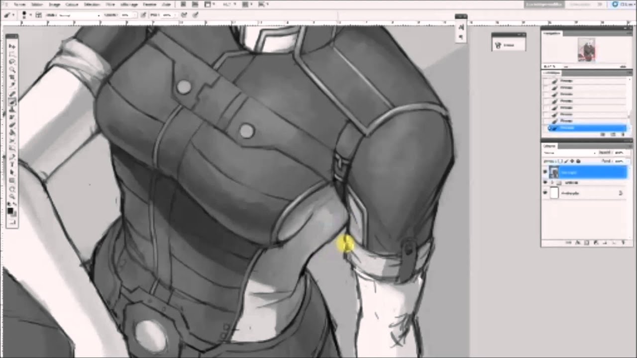 Virak's Artworks .Step by Step - Mass Effect. my Jane Shepard - YouTube