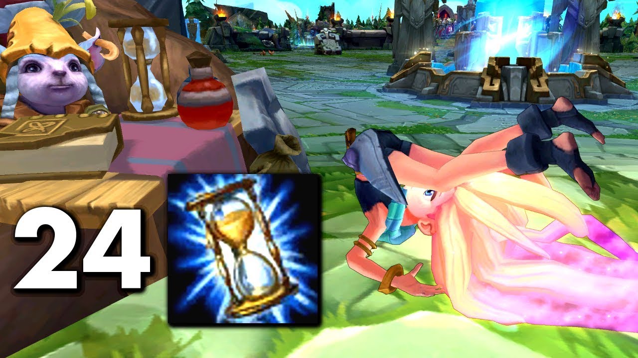 24 ZHONYA'S in 64 SECONDS! Zoe Item Spam! - YouTube