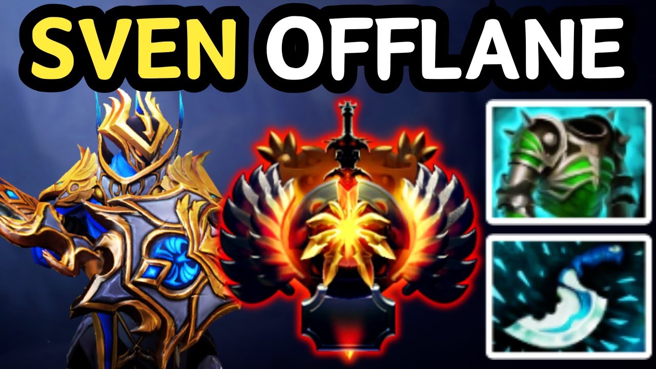 🔥 IMBA. STUN. DELETE. — SVEN OFFLANE MADNESS | DOTA 2 🔥 - YouTube
