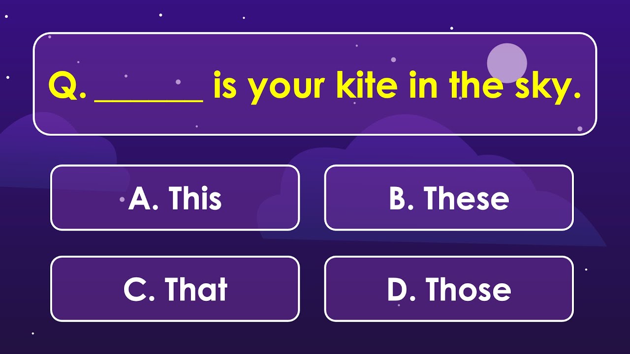 This, That, These & Those | When to Use Them | English Grammar Lesson ...