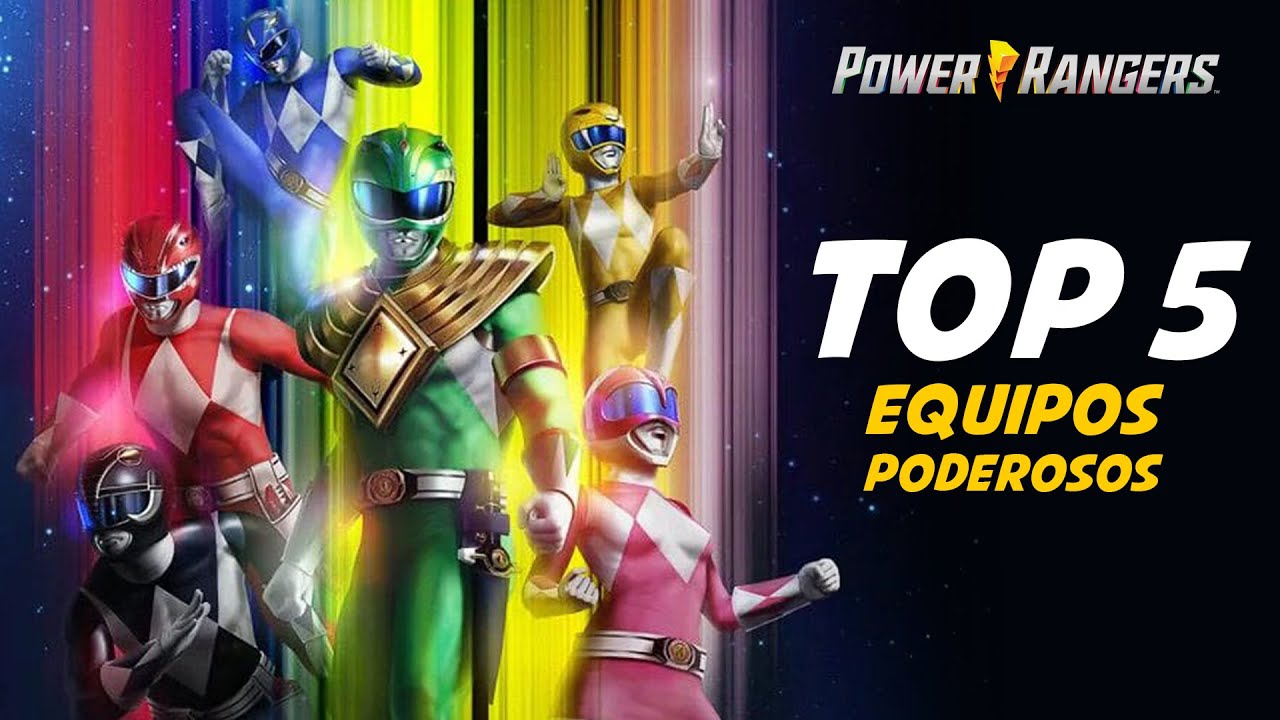 Top 5 Equipos mas PODEROSOS de Power Rangers - YouTube