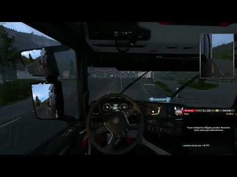 ÇİFT DORSE İLE YAĞMURDA DRİFT ! | TruckersMP - Euro Truck Simulator 2