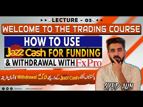 Jazz Cash Funding & Withdrawal Guide For FX PRO: Step-by-Step Tutorial ...