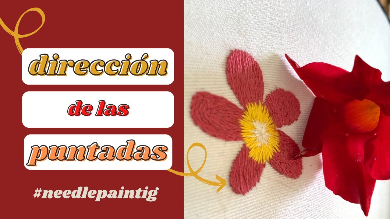 TUTORIAL DE NEEDLE PAINTING- PARTE 3 - YouTube