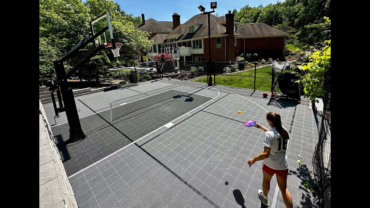 A Basketball Court for the Wilson Family with Gamechanger Athletics ...