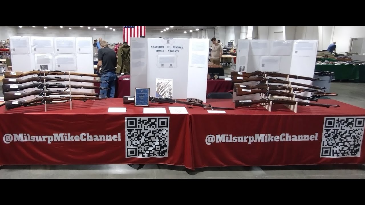 Tour of $Millions of Firearm Displays at the MVACA Show! - YouTube