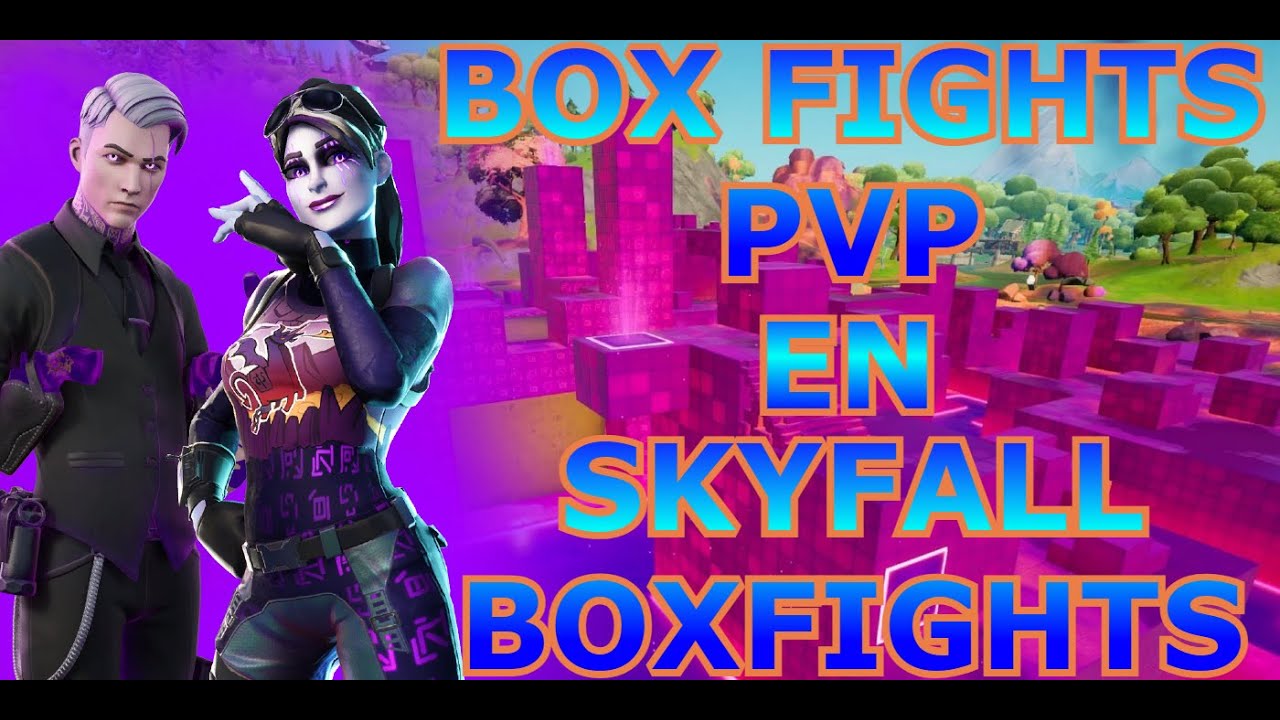 BOX PVP EN SKYFALL BOX FIGHTS | SPAAR VBUCKS | !CHALLENGE | FORTNITE ...