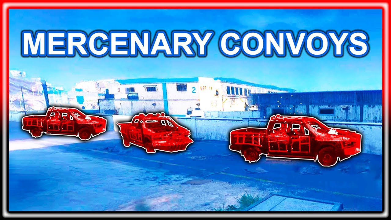 How To Find & Destroy Mercenary Convoys MWZ - YouTube