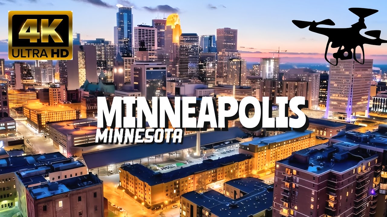 Minneapolis, Minnesota In 4K By Drone - Amazing View Of Minneapolis ...