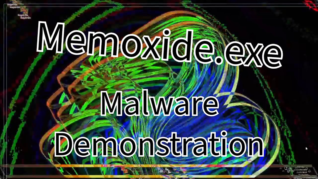 Memoxide.exe | GDI Malware Demonstration - YouTube