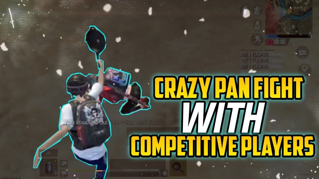 Crazy Pan Fight With Competitive players || Pubg mobile lite funny ...