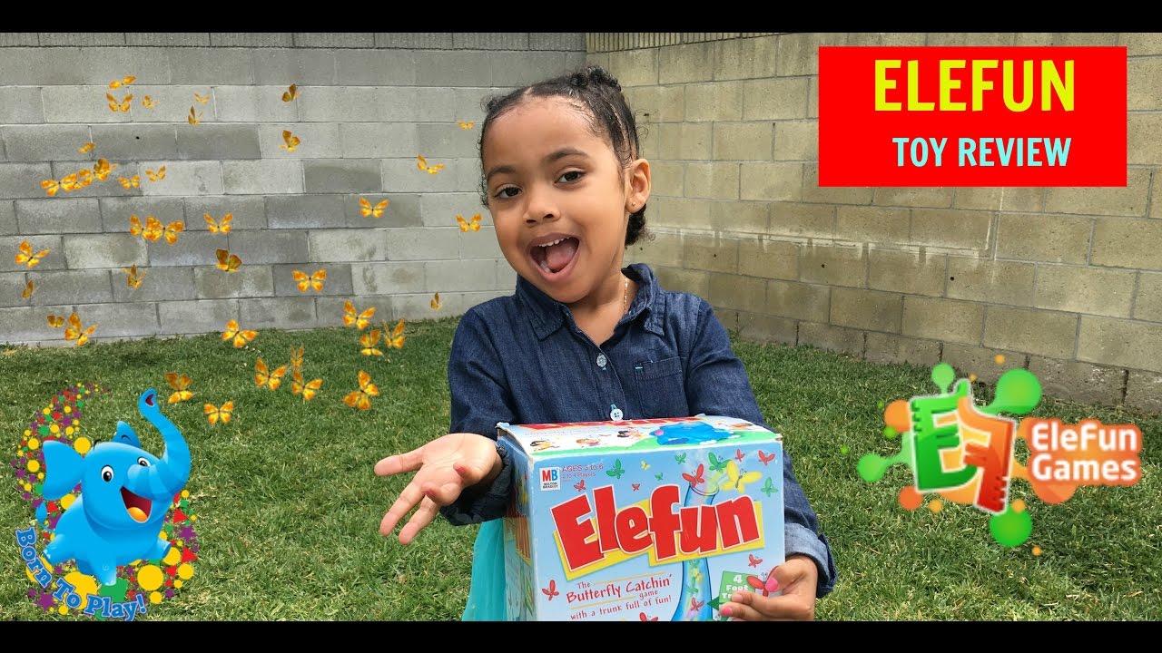 ELEFUN Toy Review With Special suprise - Family Game challenge - YouTube