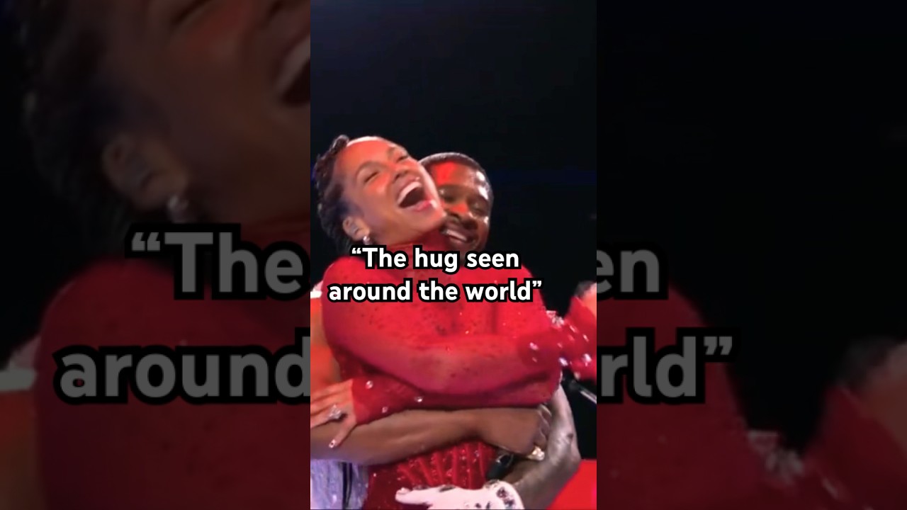 Usher hugs Alicia Keys during SuperBowl performance #dfod #viral #share ...