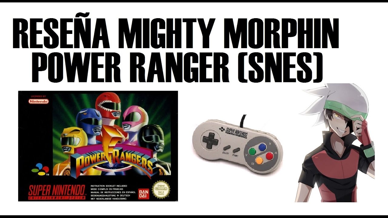 It's Morphin Time! | Mighty Morphin Power Rangers | Reseña | SNES - YouTube