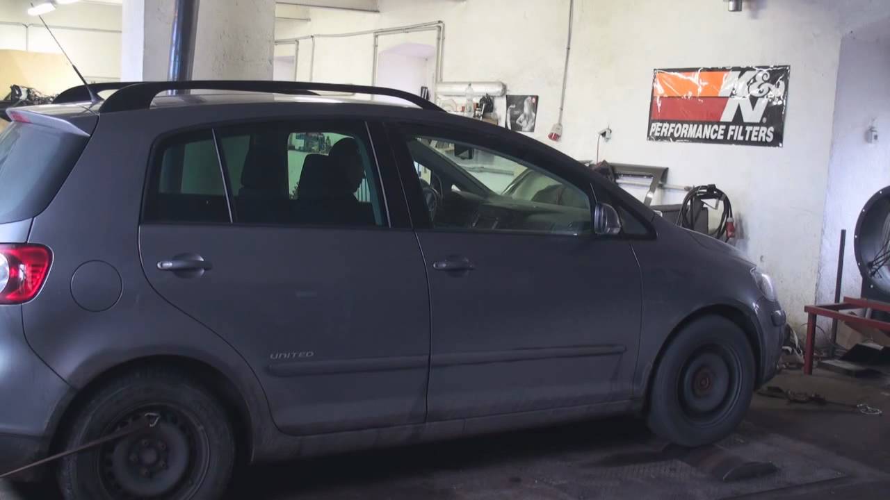 VW Golf Plus Tuning in Camp Performance - YouTube