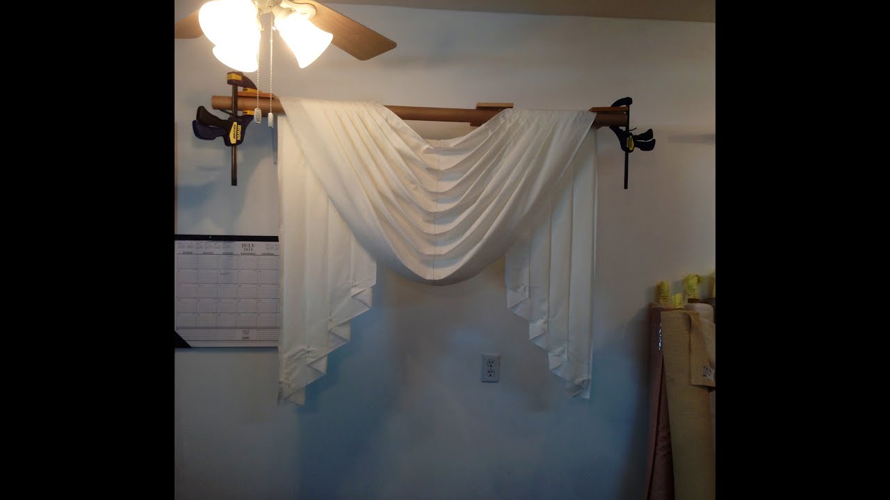 How Open Neck Swags Are Made - YouTube