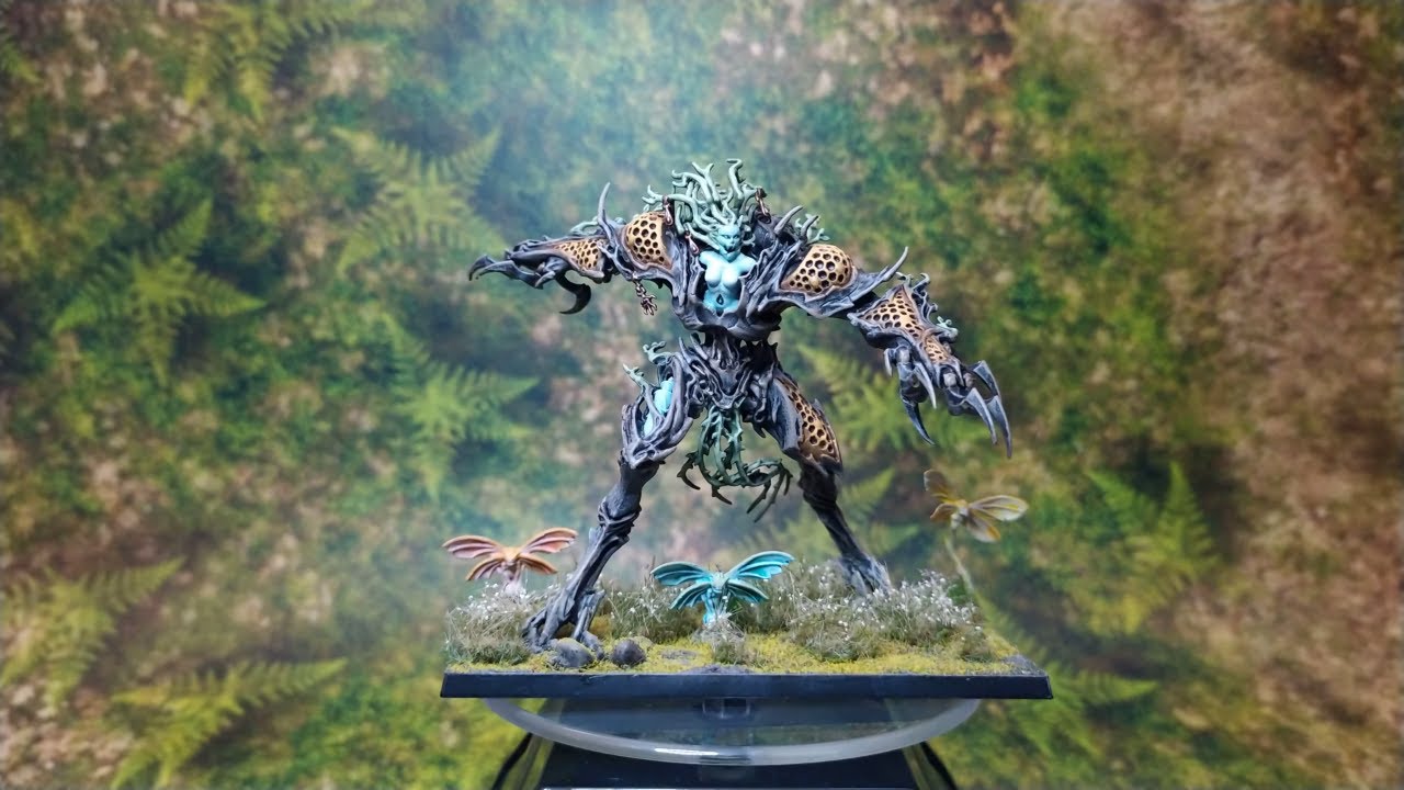 Warhammer Age of Sigmar - Tabletop Painted Sylvaneth Drycha Hamadreth ...