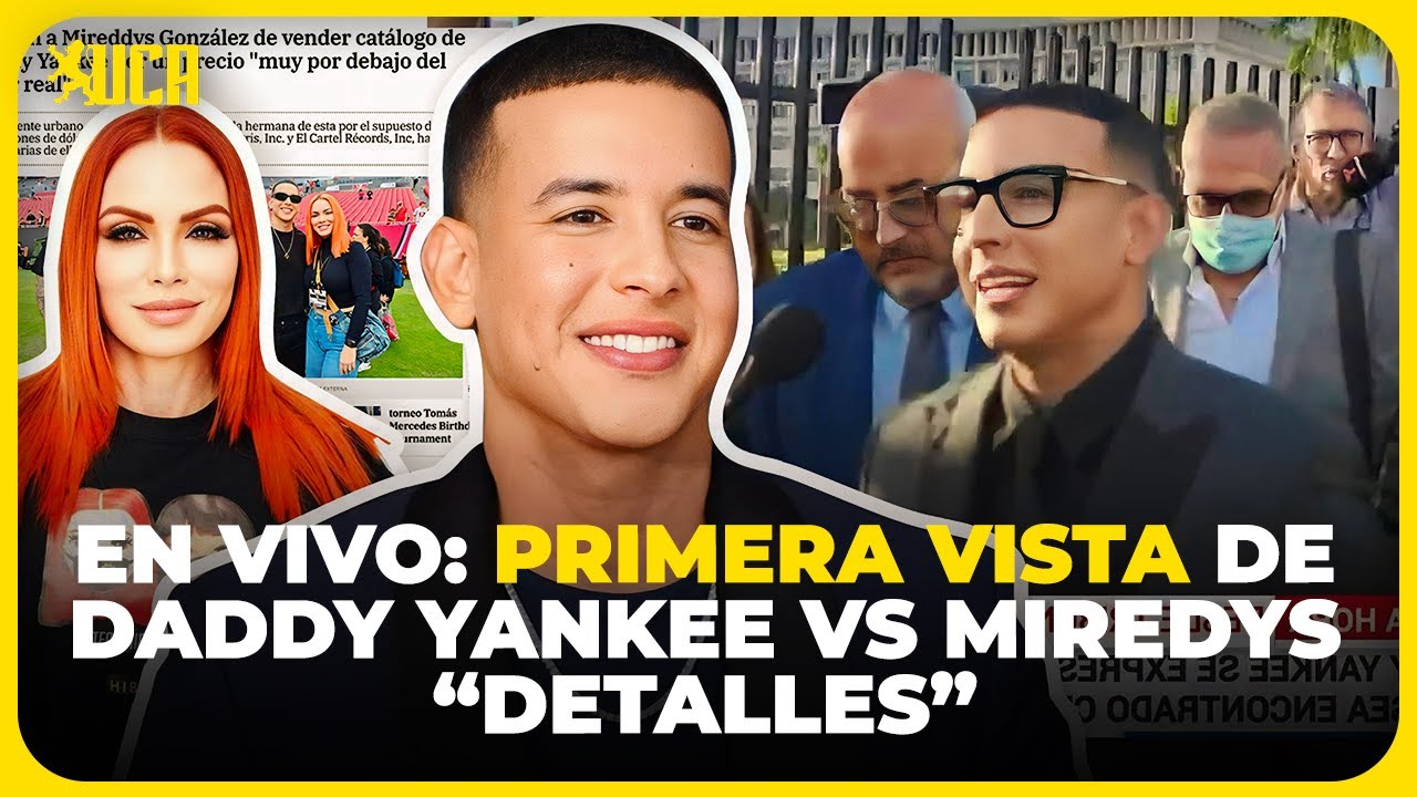 EN VIVO: PRIMERA VISTA DE DADDY YANKEE VS MIREDYS “DETALLES” - YouTube