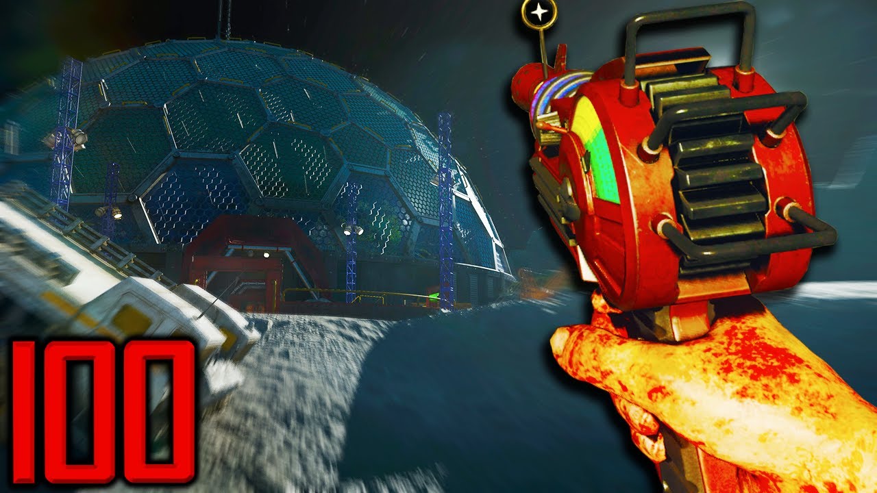 ROUND 100 en SOLO sur TOUTES LES MAPS ZOMBIES #5 : "MOON" ! - YouTube