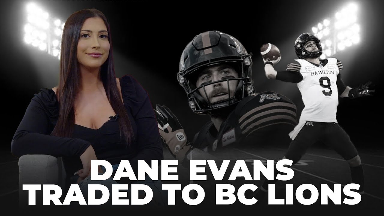 Dane Evans gets traded to the BC Lions - YouTube