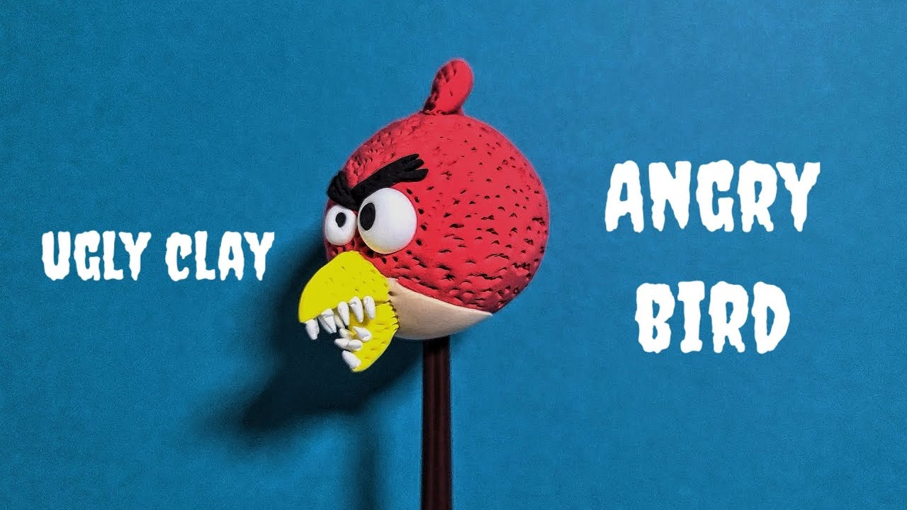 Making Angry bird | clay | 앵그리버드 클레이로만들기 - YouTube