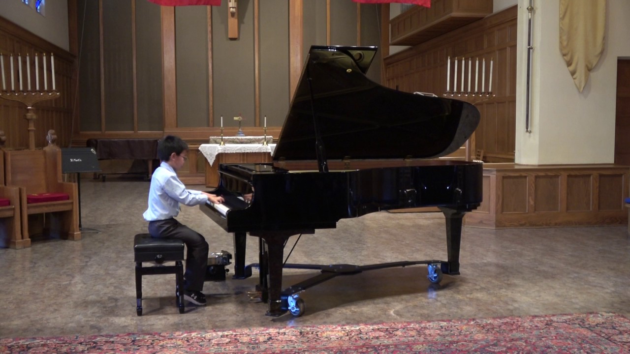 2017 Opus 1 Music Studio Summer Recital - Andrew Weng , Piano - YouTube