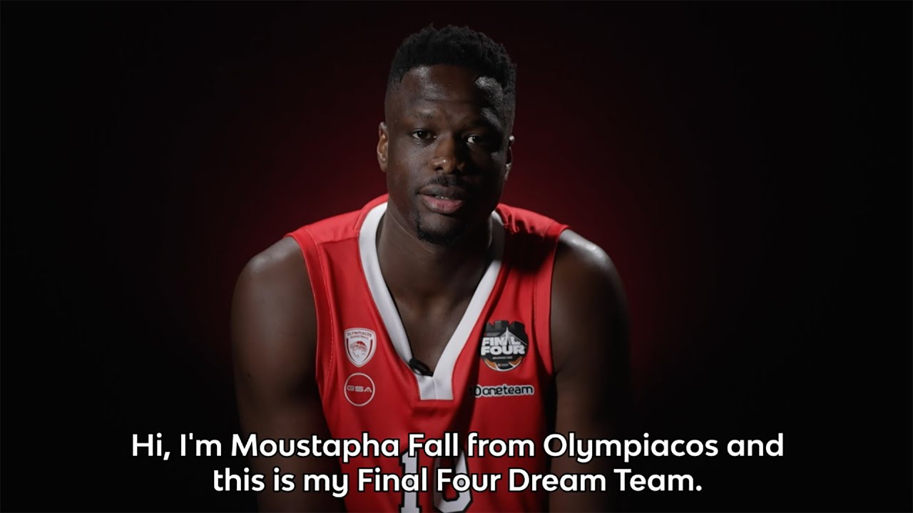 My Final Four Dream Team: Moustapha Fall, Olympiacos Piraeus - YouTube