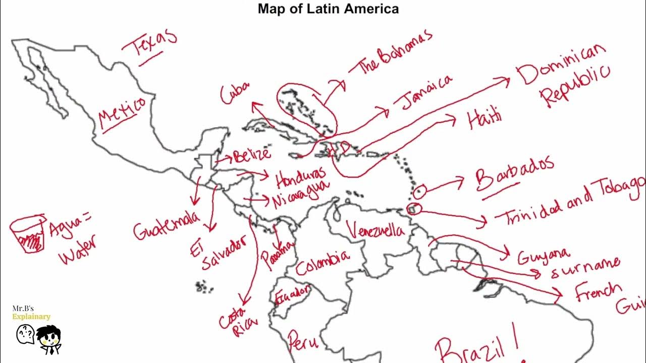 Memorize Countries of Central America & South America | GEOGRAPHY - YouTube