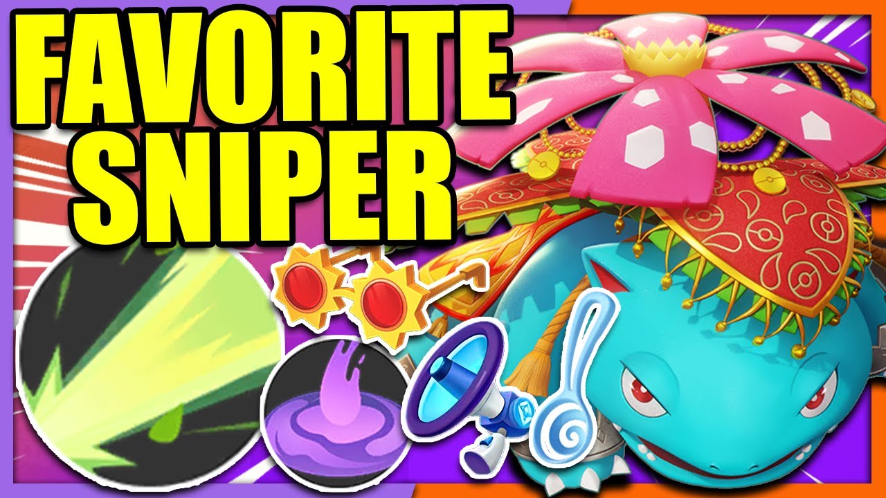 SOLAR BEAM VENUSAUR will always be my all time FAVORITE SNIPER ...