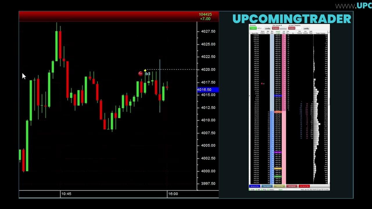 TPO Chart In R Trader Pro - YouTube
