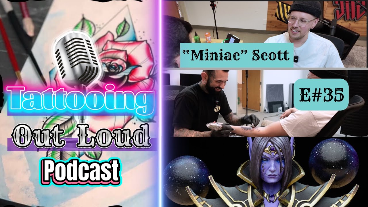 "MINIAC" w/ Scott Walter (LIVE TATTOO SESSION) | E#35 - YouTube