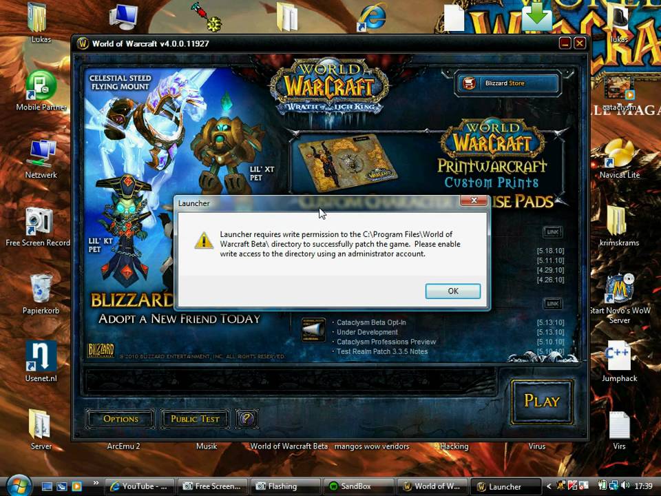 Wow Catalysm repack (Englische Version) Erster Ö-er mit Cataclysm - YouTube