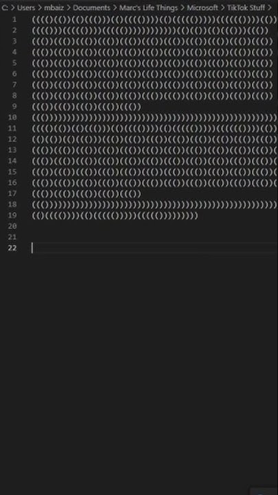 Ever heard of the “bracket” programming language? - YouTube