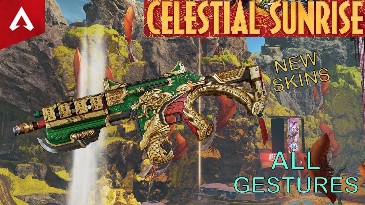 New Legendary Skin for the Hemlok (Ornate Dragon), All Gestures. [Apex ...