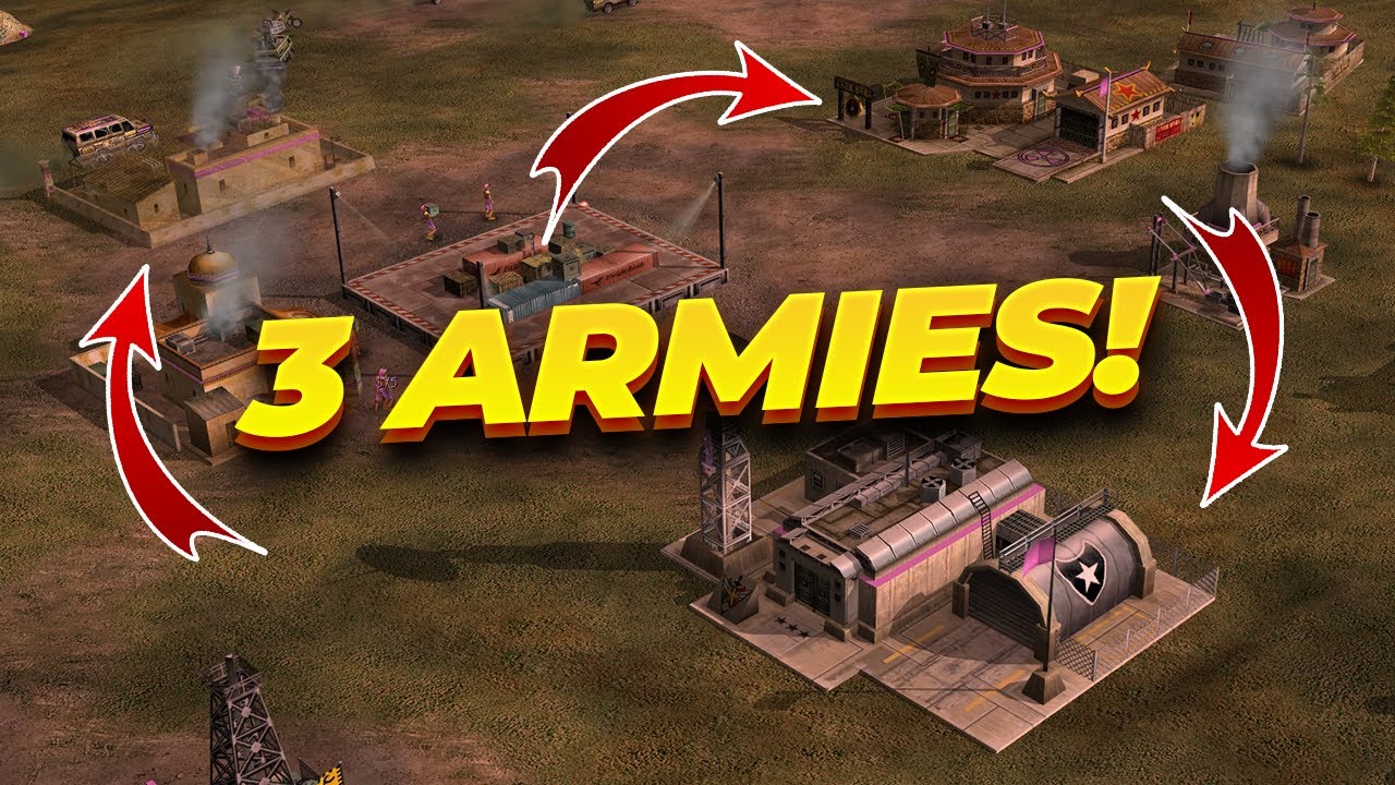 PINK TOOK 3 ARMIES!! | Defcon FFA - Nuke General - YouTube