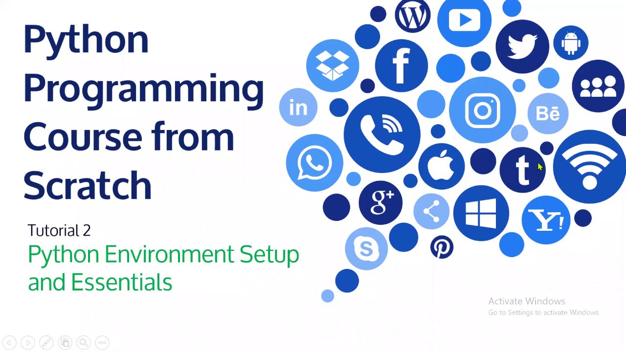2 Python Installation Environment Setup In Python Tutorial Youtube
