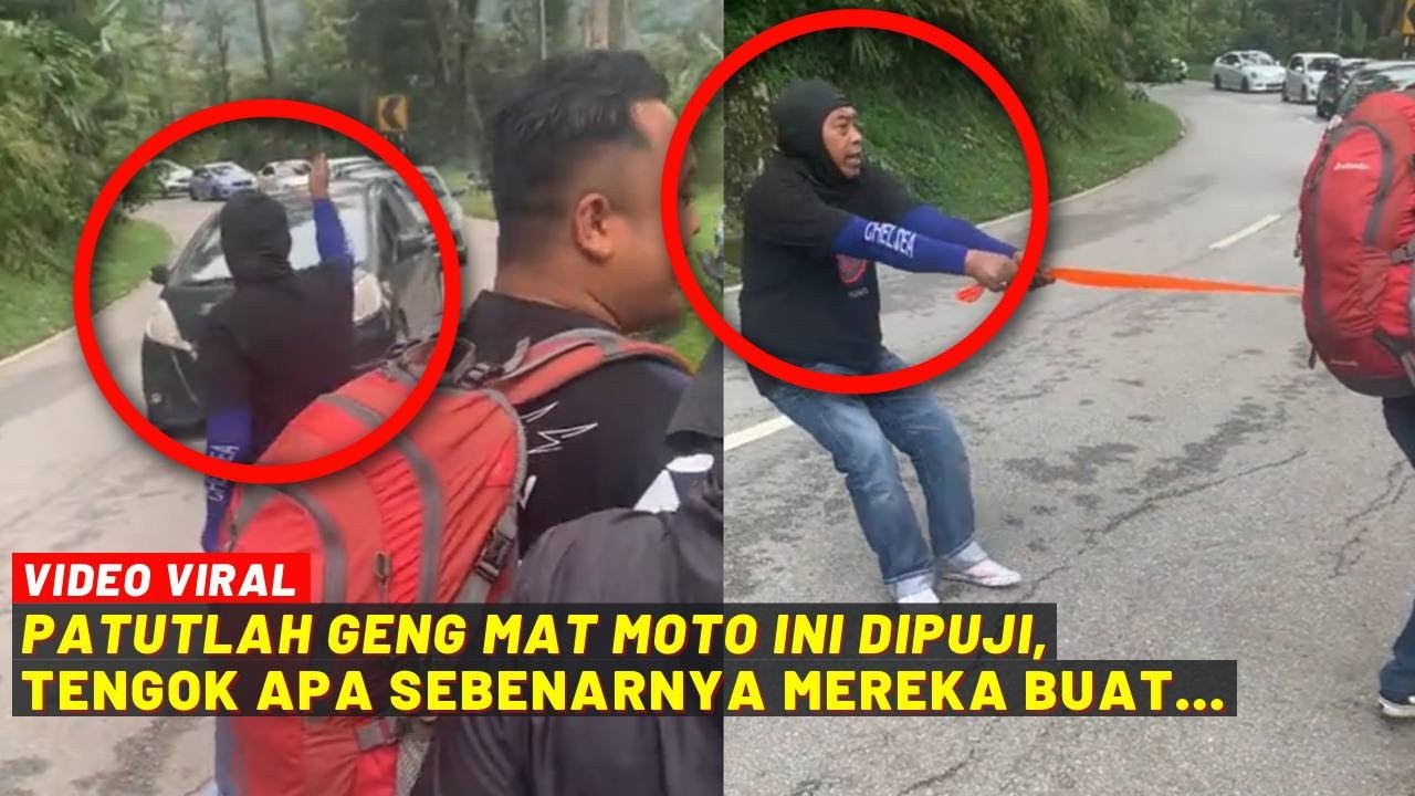PATUTLAH GENG MAT MOTO NI DIPUJI, TENGOK APA SEBENARNYA MEREKA BUAT ...