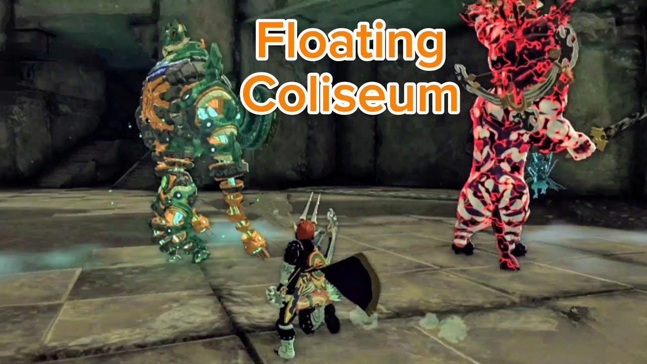 How To Beat Floating Coliseum Tears Of The Kingdom - Zelda - YouTube