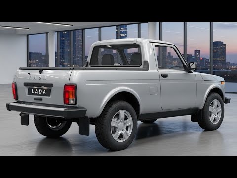 🚗✨ iLa NUEVA Lada Niva Pickup 2026 Plata | Potencia 4x4 y Diseño Increíble 💪🔥